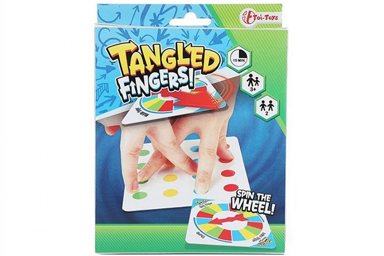 Prstna igra-twister “Tangled Fingers” – www.bushyboo.si